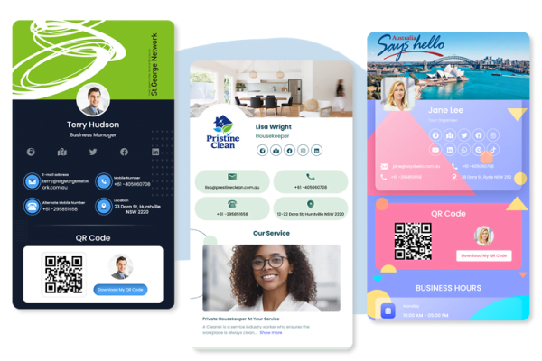 Dcard - Contactless Digital Business Cards - No App Needed